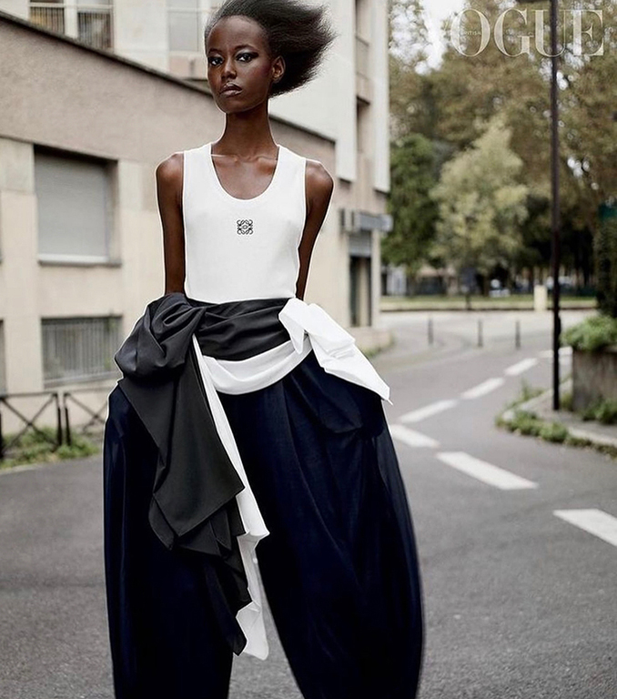 Jennifer G for British Vogue - Mirrrs Models