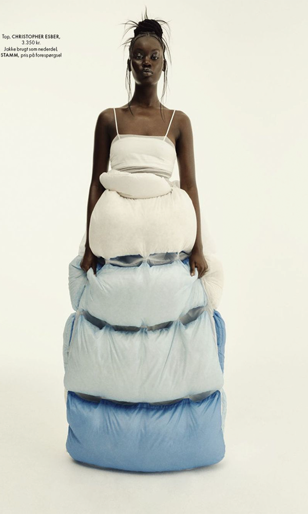 Angie Yien for ELLE Demark - Mirrrs Models